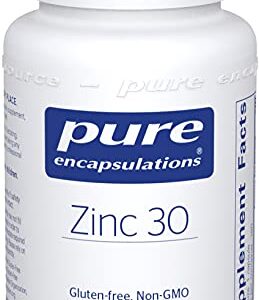 Pure Encapsulations Zinc 30 mg | Zinc Picolinate Supplement for Immune System Support, Growth and Development, and Wound Healing* | 180 Capsules