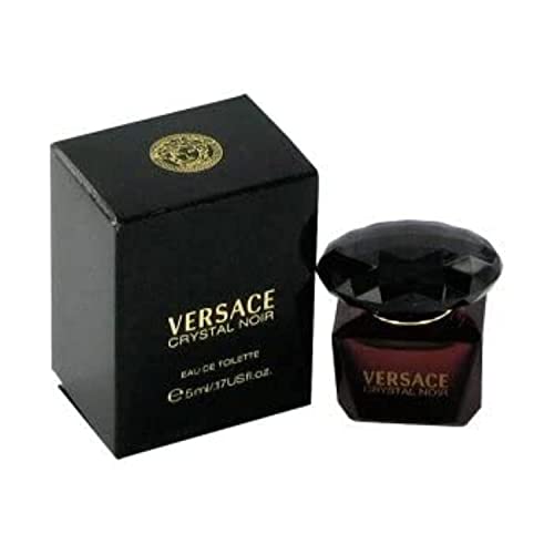 VERSACE CRYSTAL NOIR by Gianni Versace EDT .17 OZ MINI for WOMEN