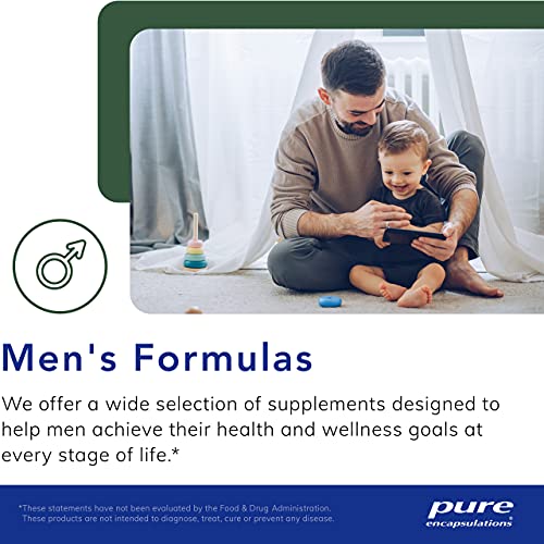 Pure Encapsulations Men's Nutrients | Multivitamin Mineral Supplement to Support Prostate Health, Energy, Endurance, and Stamina in Men Over 40* | 360 Capsules