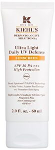 kiehls – ultra light daily uv defense spf 50 pa +++(60ml/2oz)