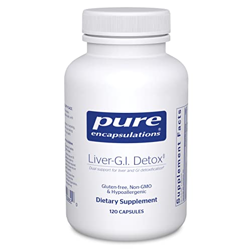 Pure Encapsulations Liver-G.I. Detox | Support for Liver and Gastrointestinal Detoxification* | 120 Capsules