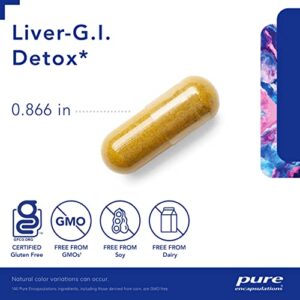 Pure Encapsulations Liver-G.I. Detox | Support for Liver and Gastrointestinal Detoxification* | 120 Capsules