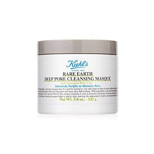 Kiehl's Rare Earth Deep Pore Cleansing Masque, Aloe Vera, 5 Oz