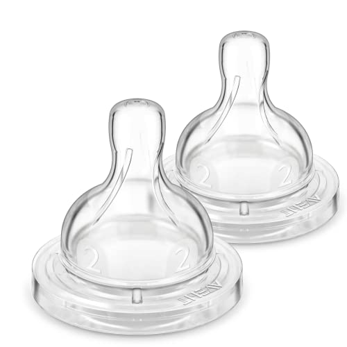 Philips Avent Anti-Colic Baby Bottle Flow 2 Nipple, 2pk, SCY762/02