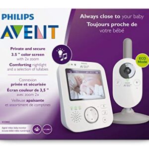 Philips AVENT Digital Video Baby Monitor, SCD843/37