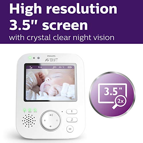 Philips AVENT Digital Video Baby Monitor, SCD843/37