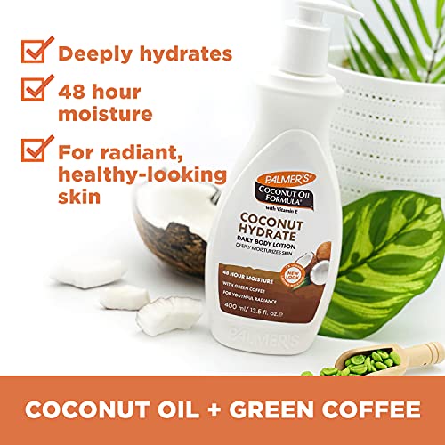 Palmer's Coconut Oil Formula Body Lotion with Green Coffee Extract, 13.5 Ounce