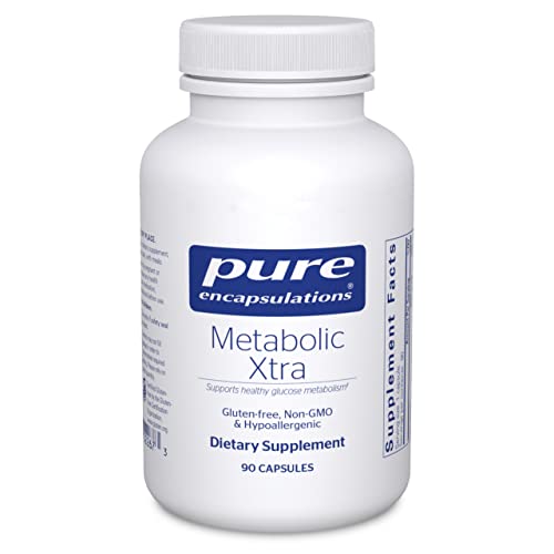 Pure Encapsulations Metabolic Xtra | Supplement to Support Insulin Receptor Function, Carbohydrate Metabolism, and Homeostasis* | 90 Capsules