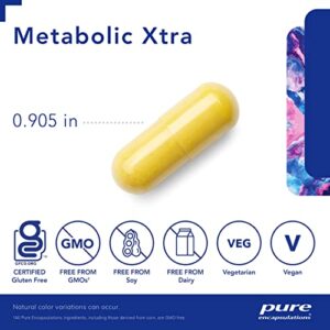 Pure Encapsulations Metabolic Xtra | Supplement to Support Insulin Receptor Function, Carbohydrate Metabolism, and Homeostasis* | 90 Capsules