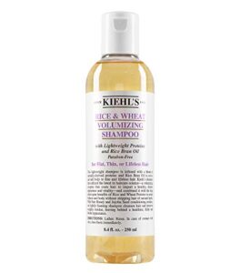 kiehl’s rice and wheat volumizing shampoo, 8.4 ounce