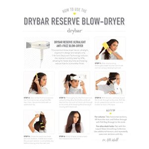 Drybar Reserve Anti-Frizz Blow Dryer | Ultralight & Ergonomic