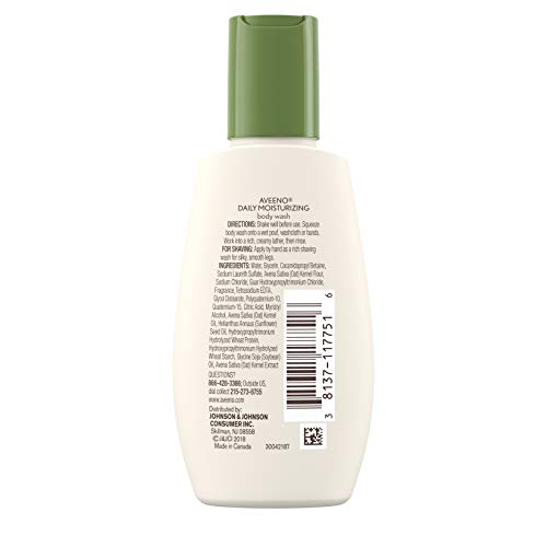 Aveeno Daily Moisturizing Body Wash, 2 Ounce