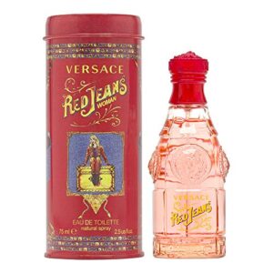 red jeans by versace for women 2.5 oz eau de toilette spray