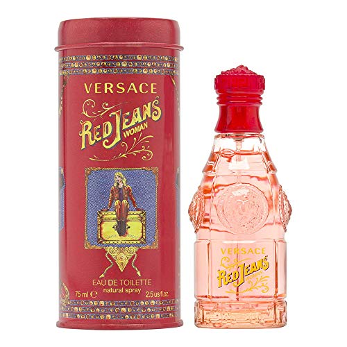 Red Jeans by Versace for Women 2.5 oz Eau de Toilette Spray