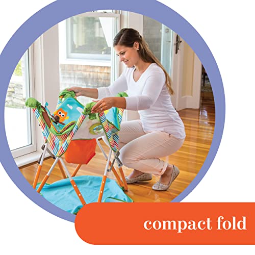 Summer-Pop 'N Jump Portable Baby Activity Center - Lightweight Baby Jumper with Toys and Canopy for Indoor and Outdoor Use