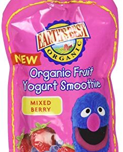 Earth's Best, Organic Fruit Yogurt Smoothie, Mixed Berry (Pack of 6)