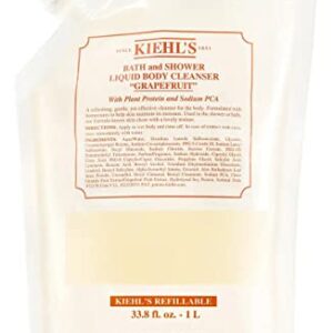 Kiehl's Bath and Shower Liquid Body Cleanser Grapefruit, 33.8 Ounce