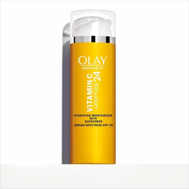 Olay Regenerist Vitamin C + Peptide 24 Hydrating Moisturizer w/ Sunscreen SPF 30