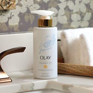 Olay Cleansing & Nourishing Hand Wash with Vitamin B3 + Hyaluronic Acid, 10.1 Fl Oz (Pack of 4)