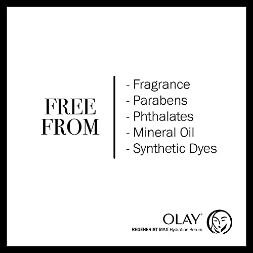 Olay Regenerist MAX Hydration Serum with Hyaluronic Acid, 1.3 Oz