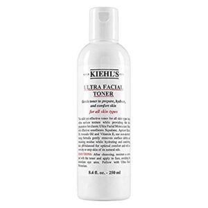 kiehl’s ultra facial all skin types toner for unisex, 8.4 ounce