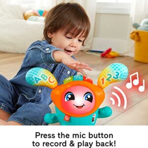 Fisher-Price Baby & Toddler Learning Toy Dj Bouncin’ Beats With Music Lights & Bouncing Action For Ages 6+ Months