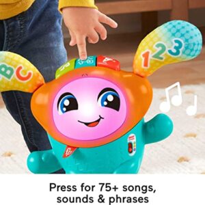 Fisher-Price Baby & Toddler Learning Toy Dj Bouncin’ Beats With Music Lights & Bouncing Action For Ages 6+ Months