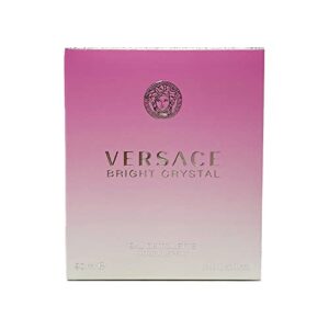 vêrsace bright crystal eau de toilette spray for woman. edt 3 fl oz, 90 ml