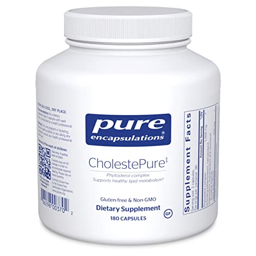 Pure Encapsulations CholestePure | Supplement to Support Cardiovascular Health, Enzyme Function, and Lipid Metabolism* | 180 Capsules