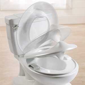 Summer Infant My Size Potty, White - Realistic Potty Training Toilet Looks and Feels Like an Adult Toilet - Easy to Empty and Clean