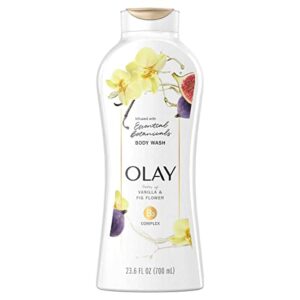 Olay Essential Botanicals Body Wash, Variety Pack, 23.6 Fluid Ounce (Pack of 3)