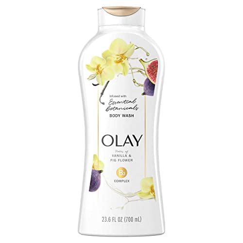 Olay Essential Botanicals Body Wash, Variety Pack, 23.6 Fluid Ounce (Pack of 3)