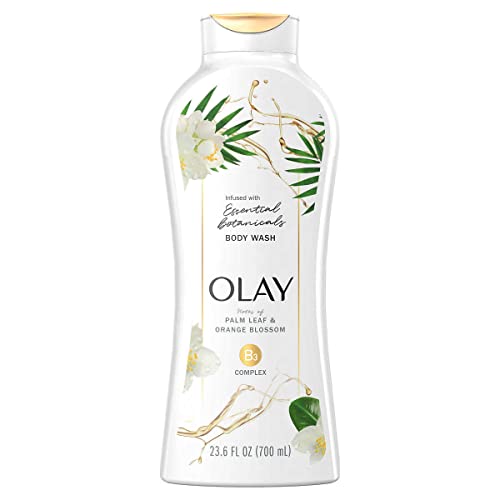 Olay Essential Botanicals Body Wash, Variety Pack, 23.6 Fluid Ounce (Pack of 3)