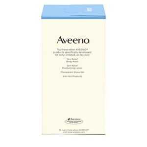 Aveeno Soothing Bath Treatment with 100% Natural Colloidal Oatmeal for Treatment & Relief of Dry, Itchy, Irritated Skin Due to Poison Ivy, Eczema, Sunburn, Rash, Insect Bites & Hives, 8 ct.