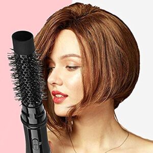 Hair Dryer Brush & Volumizer Hot Air Brush, 3-in-1 Blow Dryer Brush Styler for Straightening, Curling, Salon Negative Ion Ceramic Lightweight Dryers Straightener Curl Hair Brush for Wet and Dry Hair