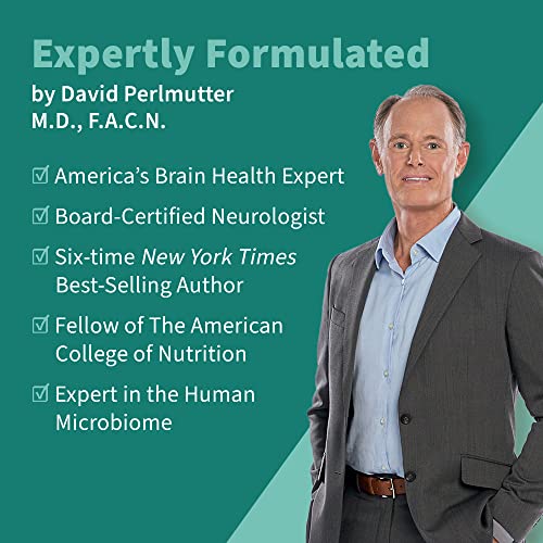 Garden of Life Dr Formulated Calm Daily 3-in-1 Complete Probiotics, Prebiotics & Postbiotics with Ashwagandha - PRE + PRO + POSTBIOTIC Supplement for Immune, Digestive & Mood Support - 30 Day Supply