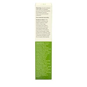 Aveeno Positively Radiant MaxGlow Peel Off Exfoliating Face Mask with Alpha Hydroxy Acids, Moisture Rich Soy & Kiwi Complex for Even Tone & Texture, Non-Comedogenic, Paraben- & Phthalate-Free, 2.0 oz