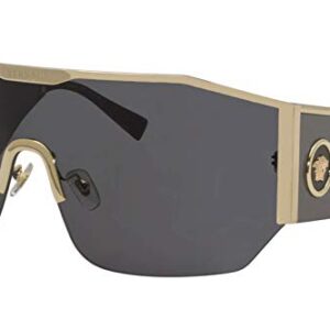 Versace VE2220 100287 Gold VE2220 Visor Sunglasses Lens Category 3 Size 41mm