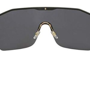 Versace VE2220 100287 Gold VE2220 Visor Sunglasses Lens Category 3 Size 41mm