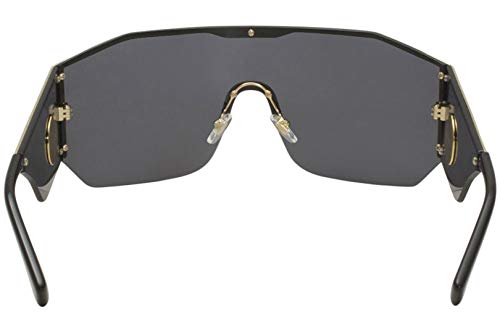 Versace VE2220 100287 Gold VE2220 Visor Sunglasses Lens Category 3 Size 41mm