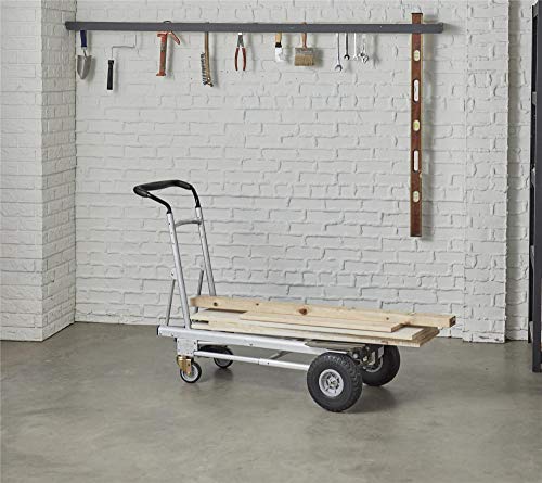 Cosco 12323ASB1E Handtruck, 4 in 1, Steel