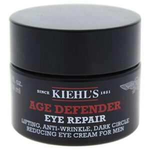 kiehl’s age defender eye repair cream for men, 0.5 ounce