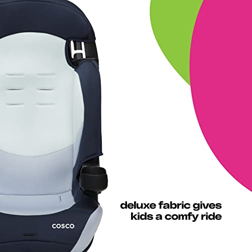 Cosco Finale DX 2-in-1 Booster Car Seat, Forward Facing 40-100 lbs, Rainbow