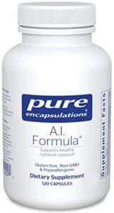 pure encapsulations a.i. formula | hypoallergenic dietary supplement to promote healthy immune response | 120 capsules