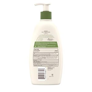 Aveeno Daily Moisturizing Body Lotion with Soothing Oat and Rich Emollients to Nourish Dry Skin, Gentle & Fragrance-Free Lotion is Non-Greasy & Non-Comedogenic, 18 fl. oz