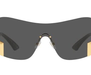 Versace Woman Sunglasses Grey Frame, Dark Grey Lenses, 0MM