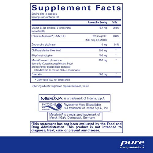 Pure Encapsulations NeuroPure | Hypoallergenic Supplement with Enhanced Support for Calmness and Stress Relief | 120 Capsules