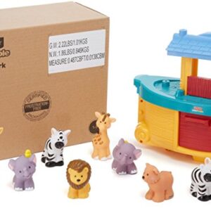 Fisher-Price Little People Noah's Ark playset with 9 figures for toddler and preschool pretend play ages 1 to 5 years