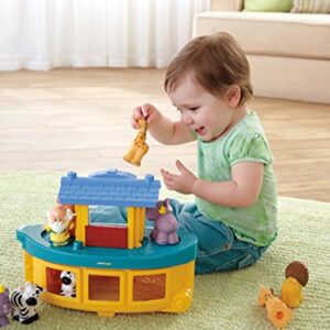 Fisher-Price Little People Noah's Ark playset with 9 figures for toddler and preschool pretend play ages 1 to 5 years