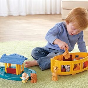 Fisher-Price Little People Noah's Ark playset with 9 figures for toddler and preschool pretend play ages 1 to 5 years